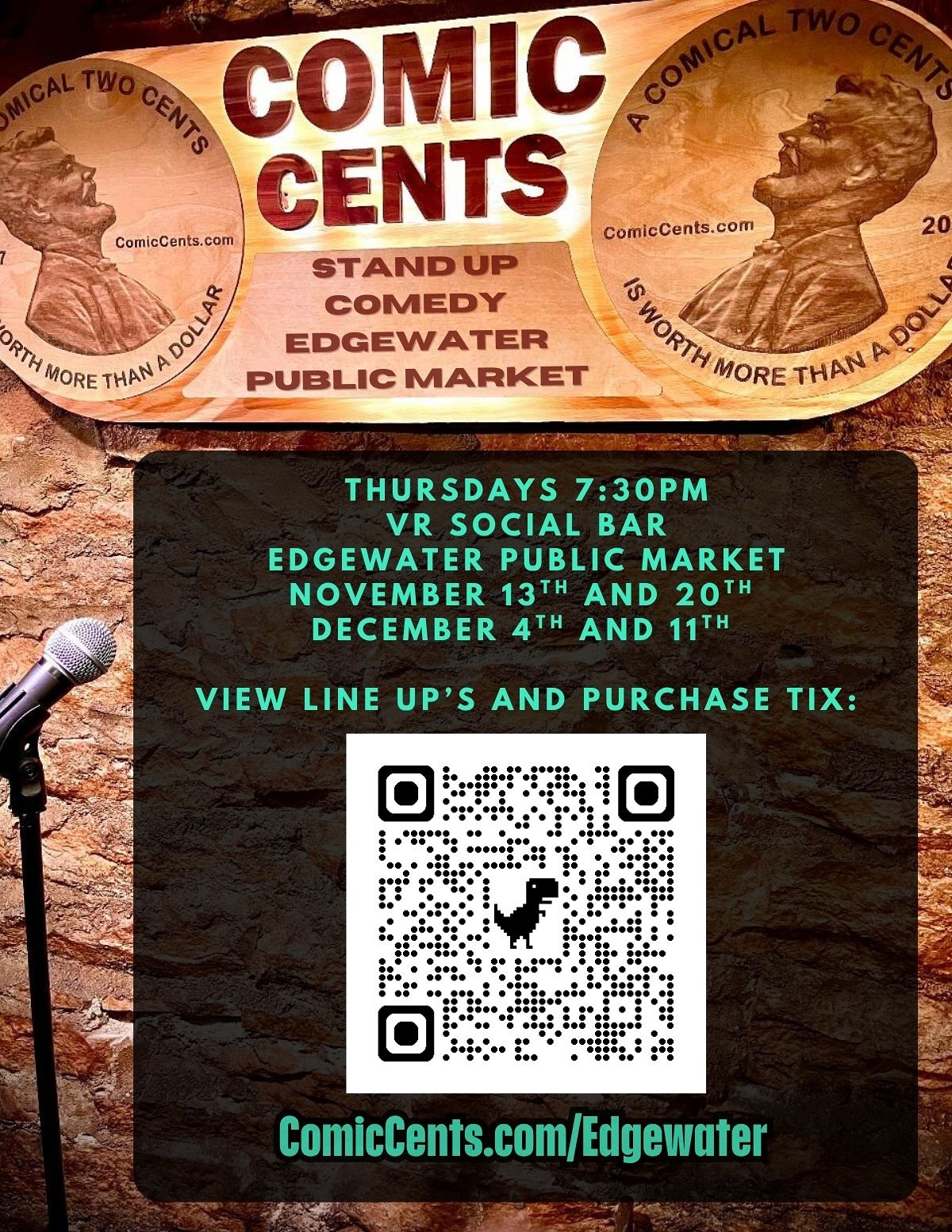 Comic Cents Stand-up Comedy Show - Edgewater Public Market