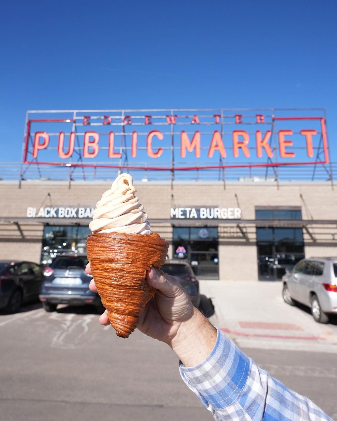 Croissant Cones at Happy Cones - Edgewater Public Market